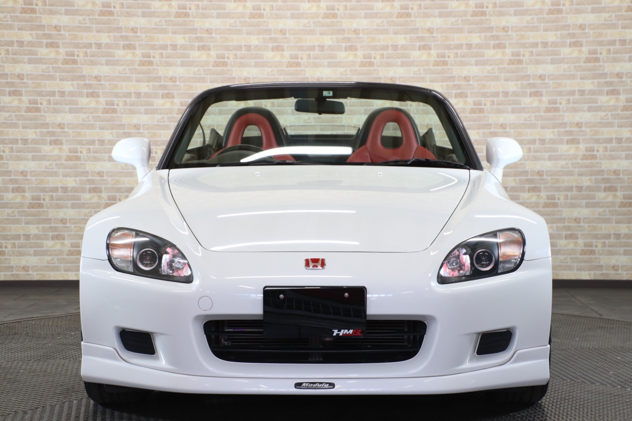 H12 S2000 2.0 2.4万km Moduloフロントスポイラー サイドストレーキ ダックテール 無限マフラー 純正16インチ ...