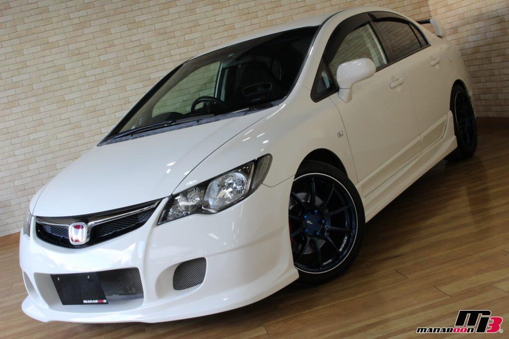 シビックタイプR（FD2）入庫！ingsエアロにBLITZ車高調が入ったライトチューン仕様！