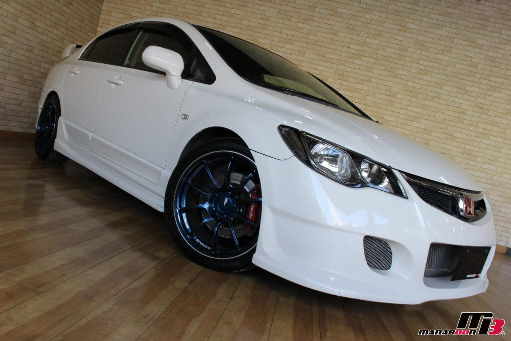 シビックタイプR（FD2）入庫！ingsエアロにBLITZ車高調が入ったライトチューン仕様！